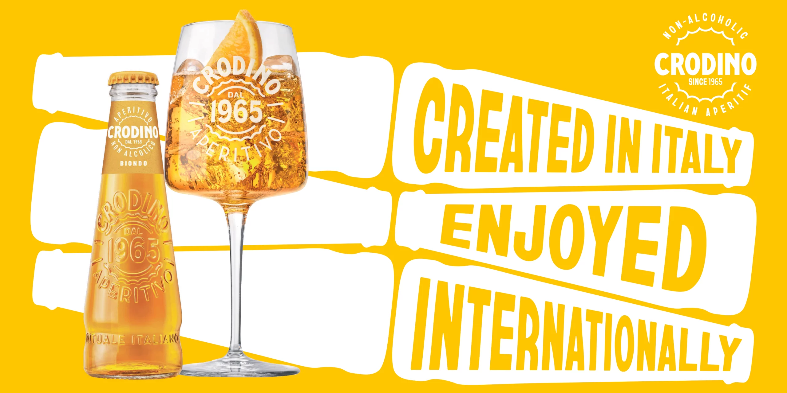 Het Italiaanse alcoholvrije aperitief | Crodino